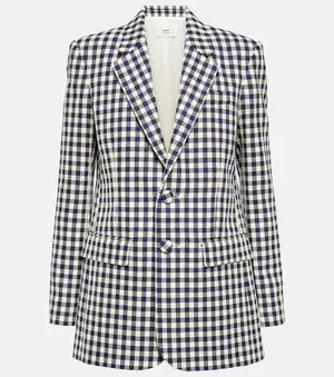 Ami Checked Blazer