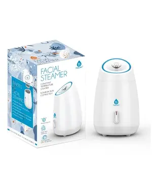 PURSONIC Facial Steamer Hot Mist Moisturizing Spa - White