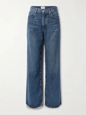Citizens Of Humanity Annina High-rise Wide-leg Jeans - Blue