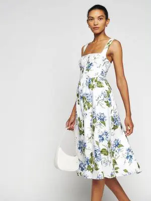 REFORMATION Petites Tagliatelle Linen Dress