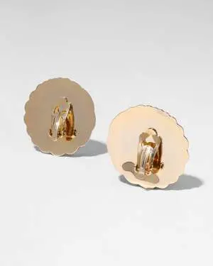 Alexis Bittar Vintage Clip On Earrings - Silver