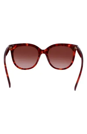 Longchamp 54mm Sunglasses - Red Havana
