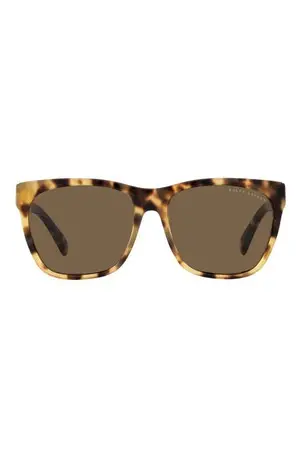 Ralph Lauren 57mm Square Sunglasses - Havana