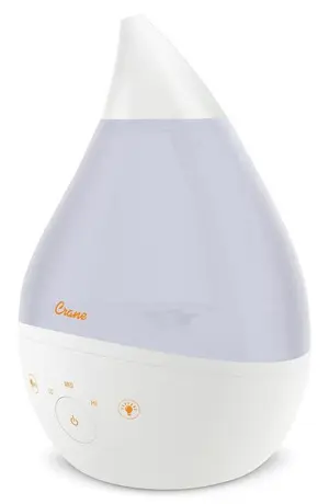 CRANE AIR Drop 2.0 4-in-1 1-gallon Cool Mist Humidifier - White
