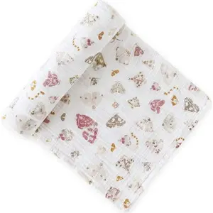 PEHR Organic Cotton Swaddle - Dear Lamb