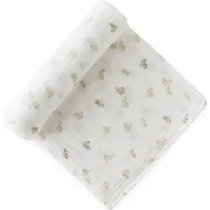 PEHR Organic Cotton Swaddle - Hoppy Bunny