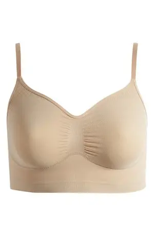 SKIMS Seamless Sculpt Bralette Clay
