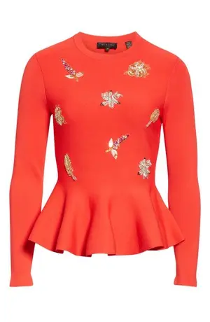 Ted Baker London Tynna Embellished Sweater