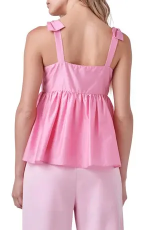 Endless Rose Bow Accent Tank