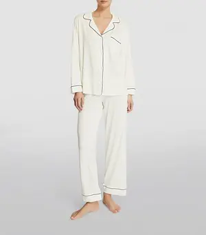 Eberjey Gisele Pyjama Set - Ivory