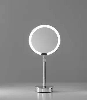 DECOR WALTHER Light-up Round Cosmetics Mirror