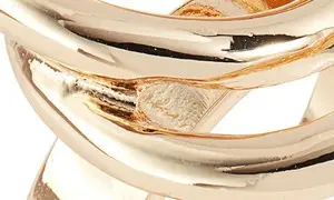 OPEN EDIT Double Circle Knot Ring