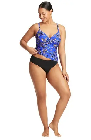 SEA LEVEL Dd- & E-cup Paisley Tankini Top