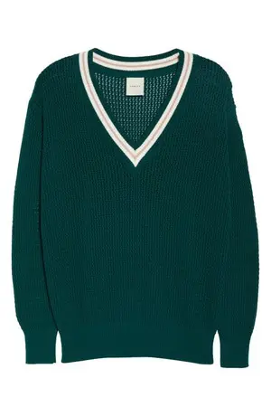 Varley Open Stitch Cotton Tennis Sweater