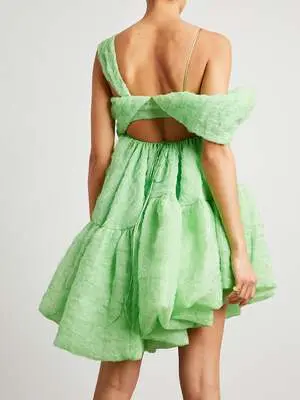 Cecilie Bahnsen Soon Dress - Parakeet