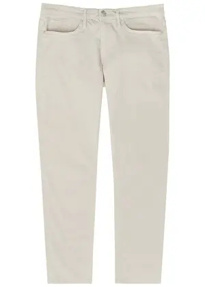 FRAME L'homme Slim-leg Jeans - Cream