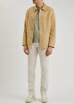 FRAME L'homme Slim-leg Jeans - Cream