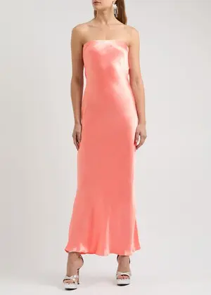 Bec & Bridge Moon Dance Strapless Maxi Dress