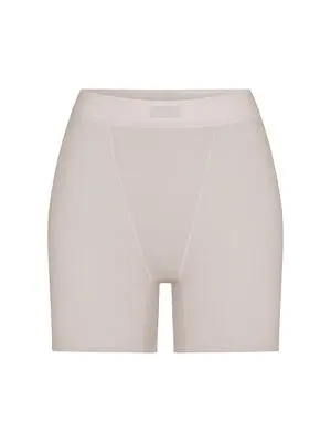 SKIMS Cotton Rib Boxer Stone