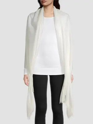 Sofia Cashmere Lightweight Cashmere Scarf - Light Blue