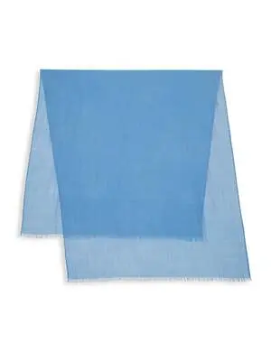 Sofia Cashmere Lightweight Cashmere Scarf - Light Blue