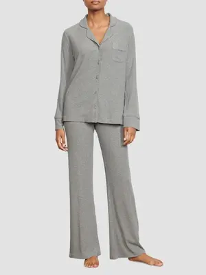 SKIMS Soft Lounge Sleep Set - Heather Gray