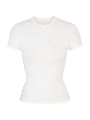 SKIMS Women's Cotton Jersey T-Shirt - Marble Marble
