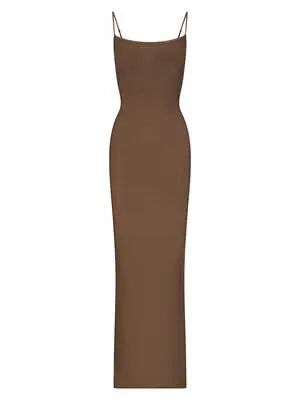SKIMS White Slip Dress Oxide