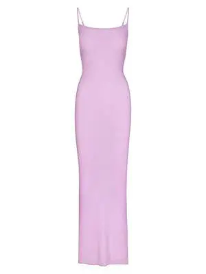 SKIMS White Slip Dress Sugar Plum
