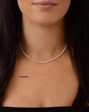 Ring Concierge Cupcake Set Diamond Tennis Necklace