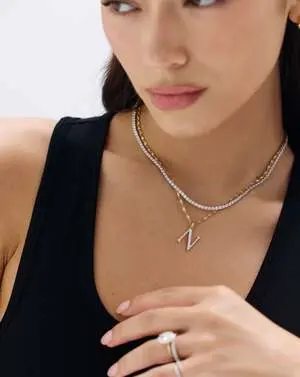 Ring Concierge Classic Diamond Tennis Necklace