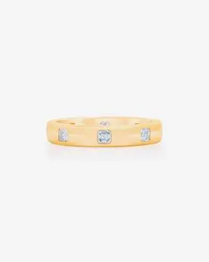 Ring Concierge Asscher Luxe Inlay Eternity Band - One-color