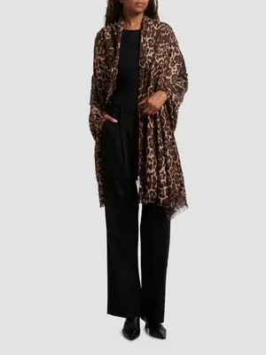 Sofia Cashmere Cashmere Scarf - Light Caramel