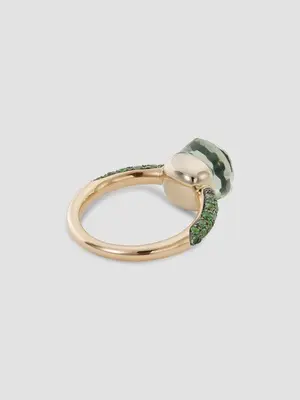Pomellato Nudo Petit Two-tone 18k Gold & Multi-gemstone Ring