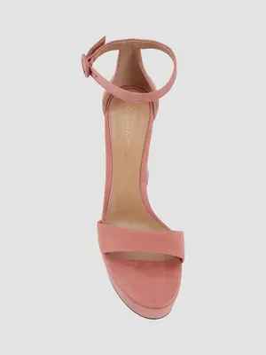 GIANVITO ROSSI Holly 70mm Suede Platform Sandals