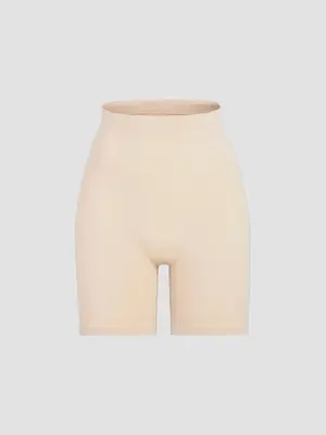 SKIMS Seamless Sculpt Mid-thigh Short Clay