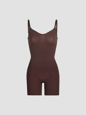 SKIMS Seamless Sculpt Mid Thigh Bodysuit - Cocoa