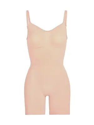 SKIMS Seamless Sculpt Mid Thigh Bodysuit Ochre