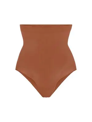 SKIMS Seamless Sculpt High-waist Brief Bronze