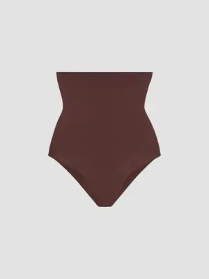 SKIMS Seamless Sculpt High-waist Brief Cocoa