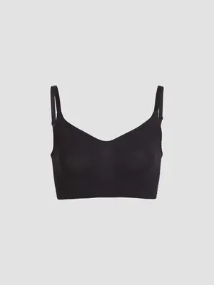 SKIMS Seamless Sculpt Bralette Onyx