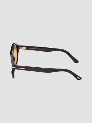 TOM FORD 54mm Pilot Sunglasses