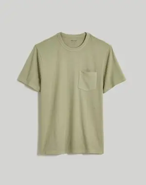 Madewell Allday Pocket Tee Weathered Sage
