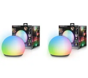 MONSTER CABLE Monster Smart Wifi 2-pack Portable Multicolor Led Light Orbs