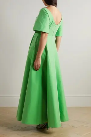 Bernadette Maude Taffeta Maxi Dress