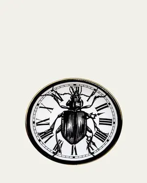 RORY DOBNER Beetle Clock Dinner Plate - One-color