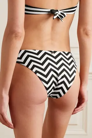 Max Mara Selene Striped Bikini Briefs