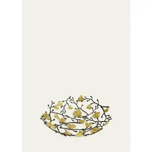 Michael Aram Gold Orchid Centerpiece Bowl