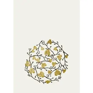 Michael Aram Gold Orchid Centerpiece Bowl