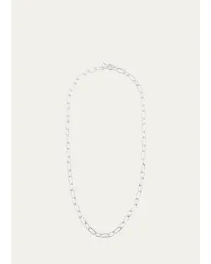 Ippolita Classico 925 Sterling Oval Link Necklace - Silver